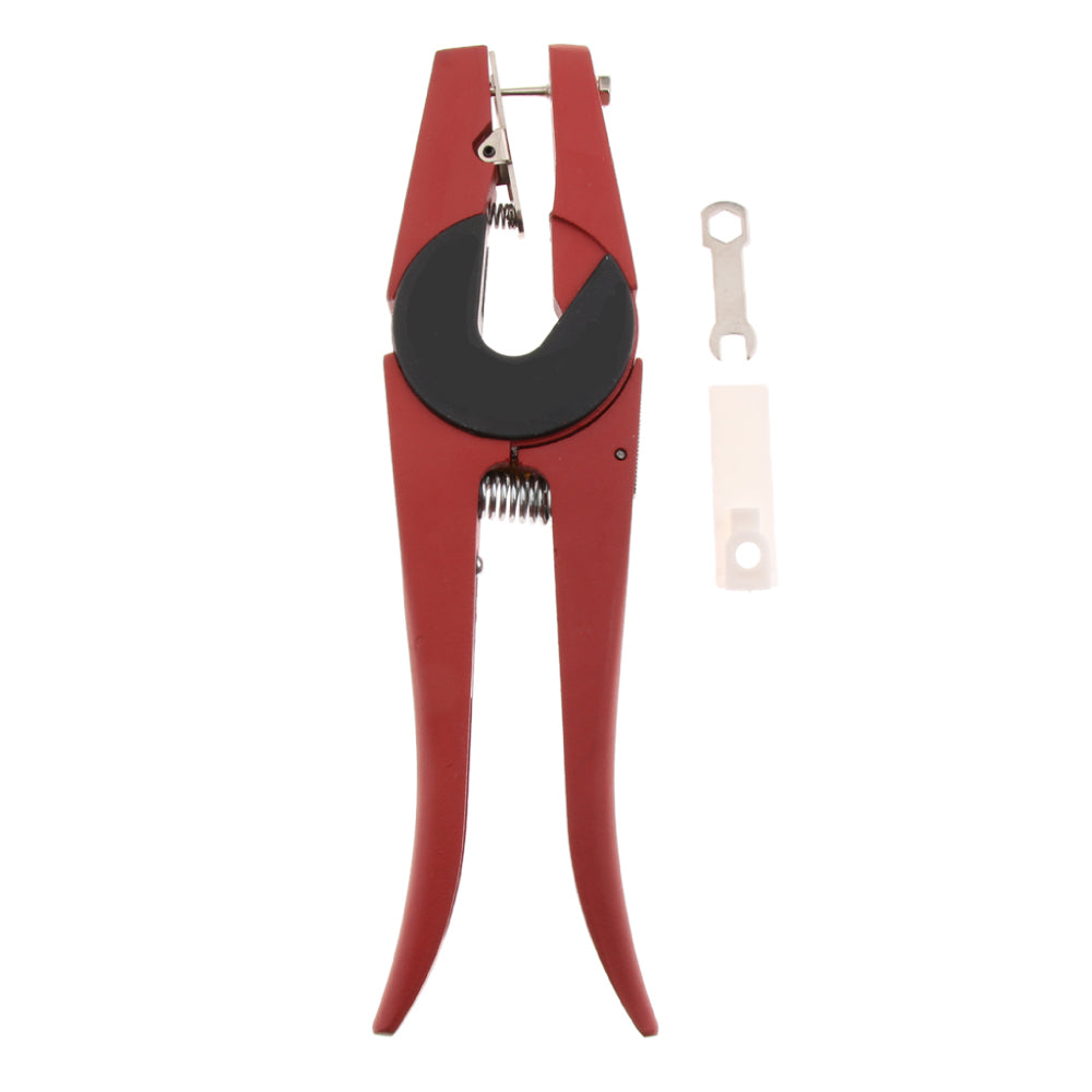 Ear Tag Applicator Plier - Metal Livestock Animal Cattle Punch Tagger